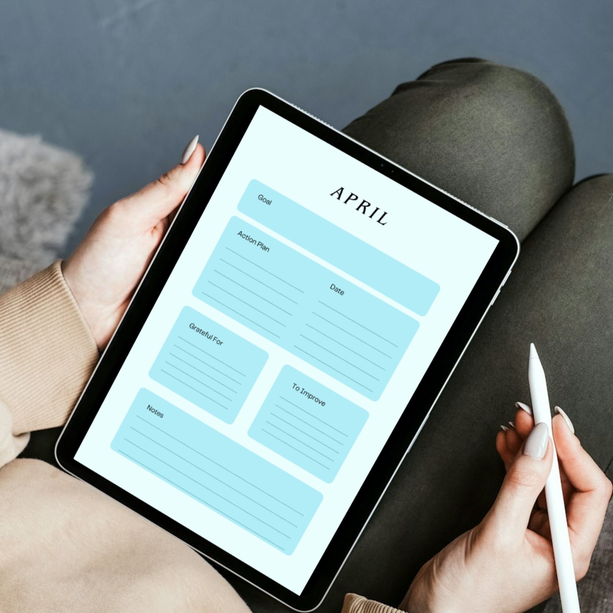 Yearly Digital Planner DATED Goodnotes Digital Planner 2024 iPad ...