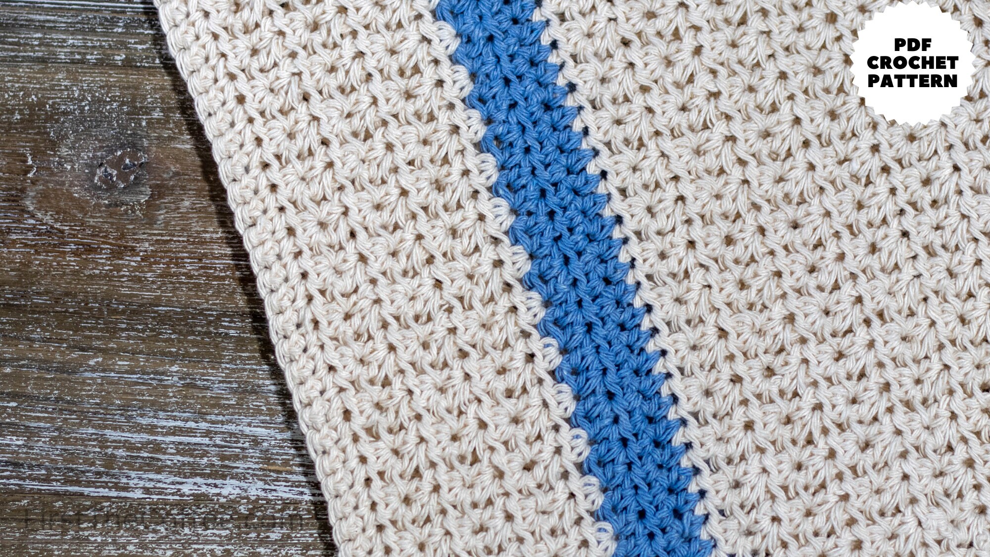 Easy Crochet Dish Towel PDF Pattern for the Kitchen or - Etsy