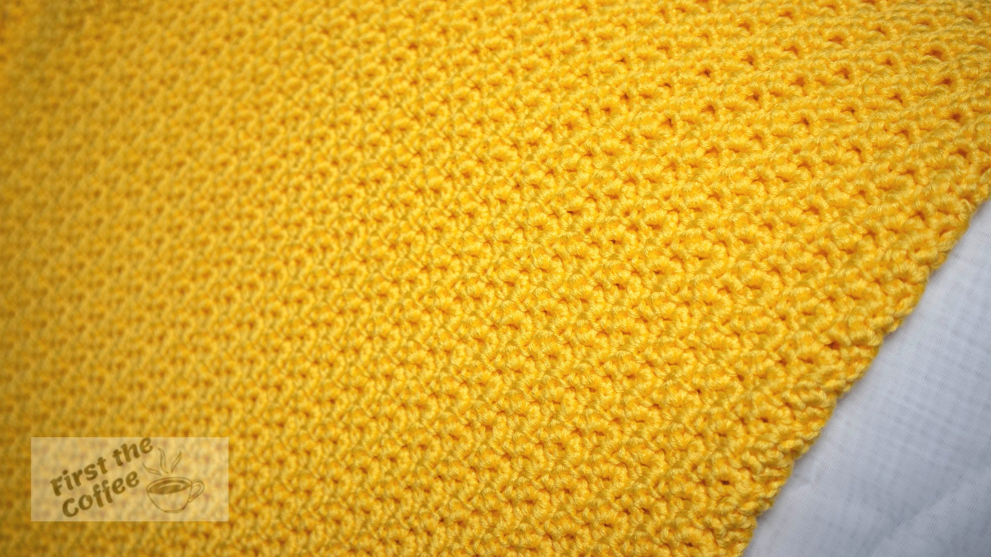 Easy Baby Blanket Crochet Pattern, Diagonal Lemon Peel Stitch Crochet ...