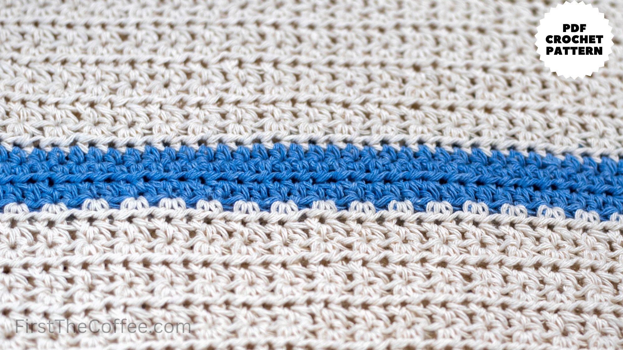 Easy Crochet Dish Towel PDF Pattern for the Kitchen or - Etsy