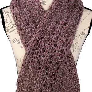 Easy Bulky Yarn Crochet Scarf Pattern PDF From First the Coffee - Etsy