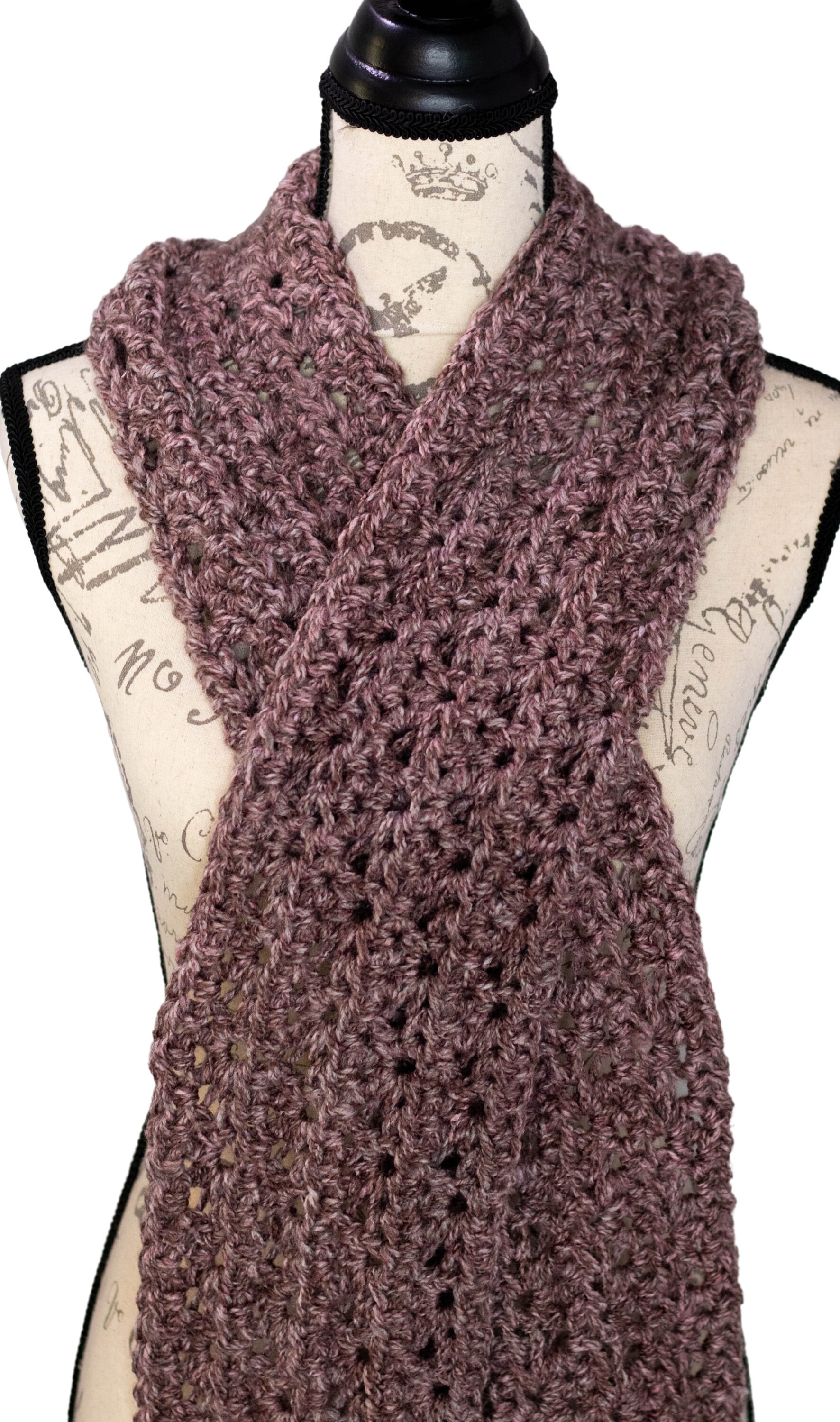 Easy Bulky Yarn Crochet Scarf Pattern PDF From First the Coffee - Etsy