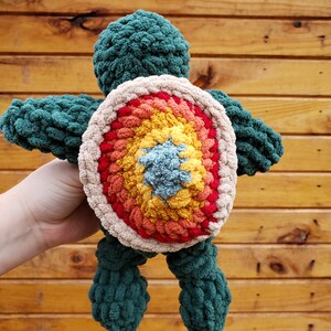 Mini Crochet Turtle Snuggler Custom Crochet Snuggler Crochet Lovey - Etsy
