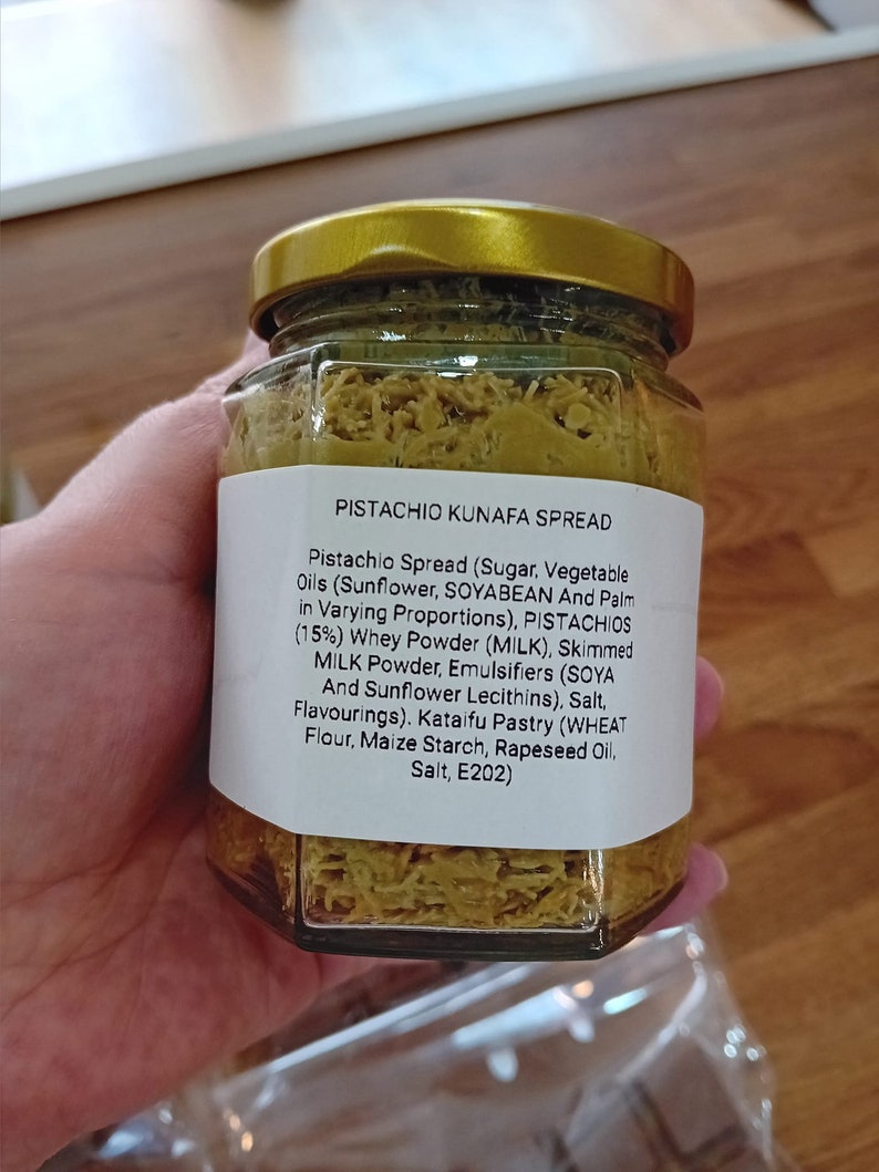 Pistachio Kunafa Spread - Etsy