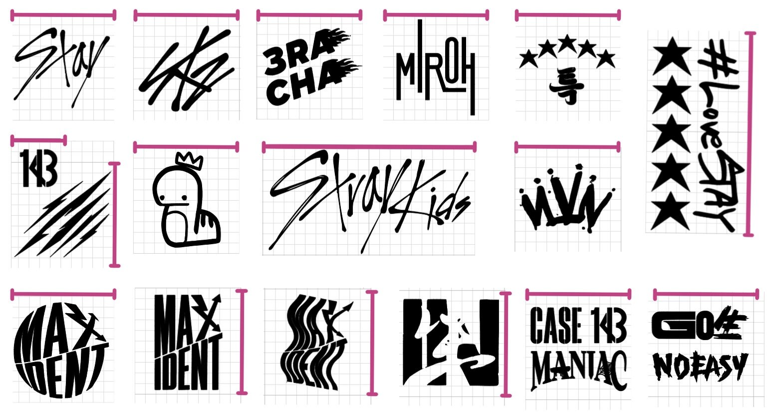 Stray Kids Sticker Made to Order choose Style & Size - Etsy