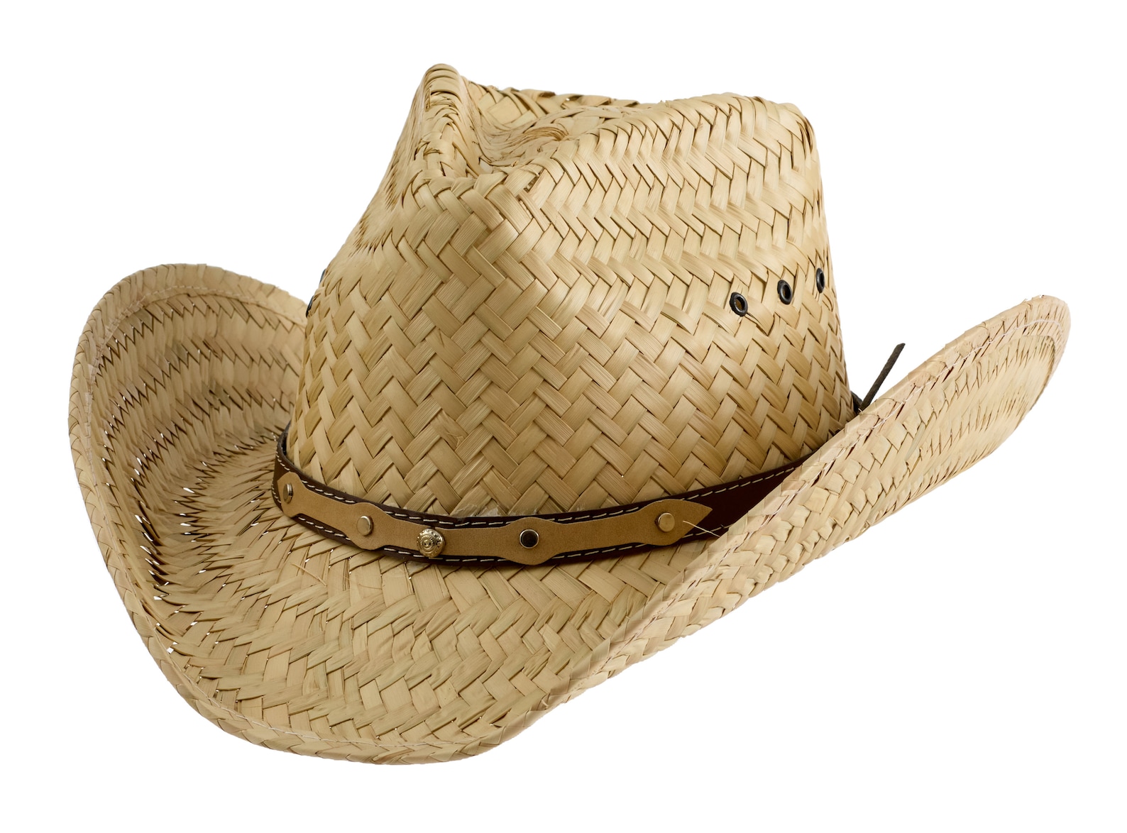 Palm Straw Cowboy Hat - Etsy