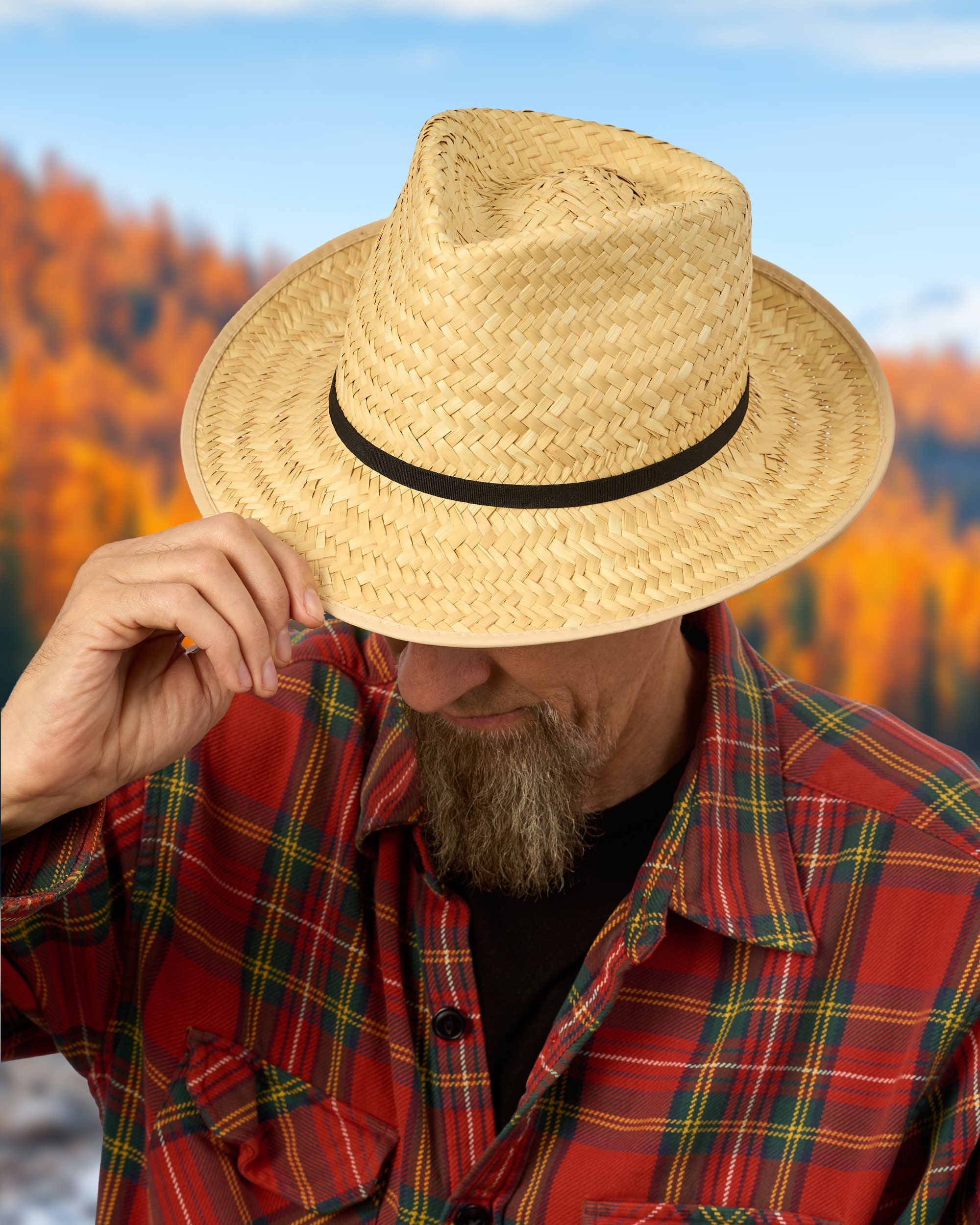 Straw Hat 'aaron' - Etsy
