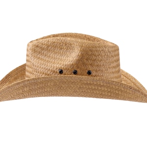 Palm Straw Cowboy Hat - Etsy
