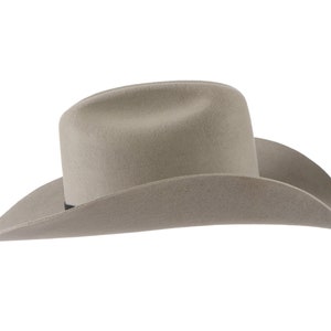 Roper Cowboy Hat Grey - 100% Wool Felt - Etsy