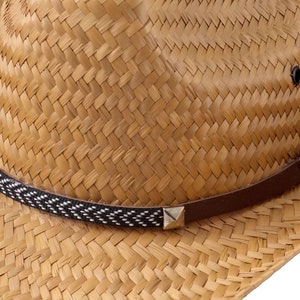 Palm Straw Cowboy Hat - Etsy