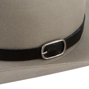 Roper Cowboy Hat Grey - 100% Wool Felt - Etsy