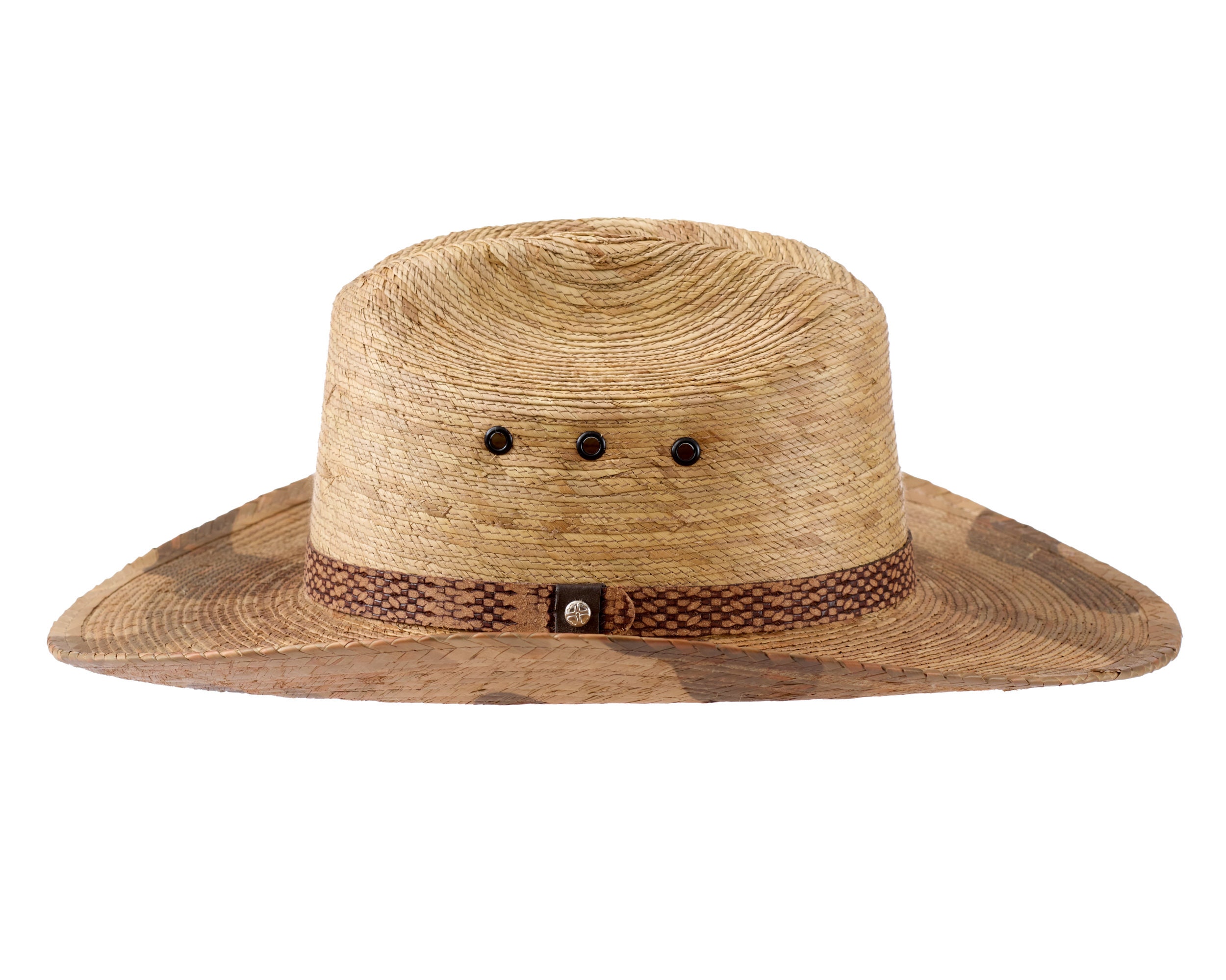 17570 Braided Palm Leaf Straw Hat - Etsy