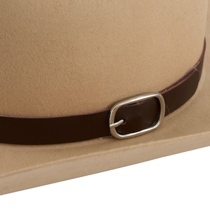 Roper Cowboy Hat Tan - 100% Wool Felt - Etsy
