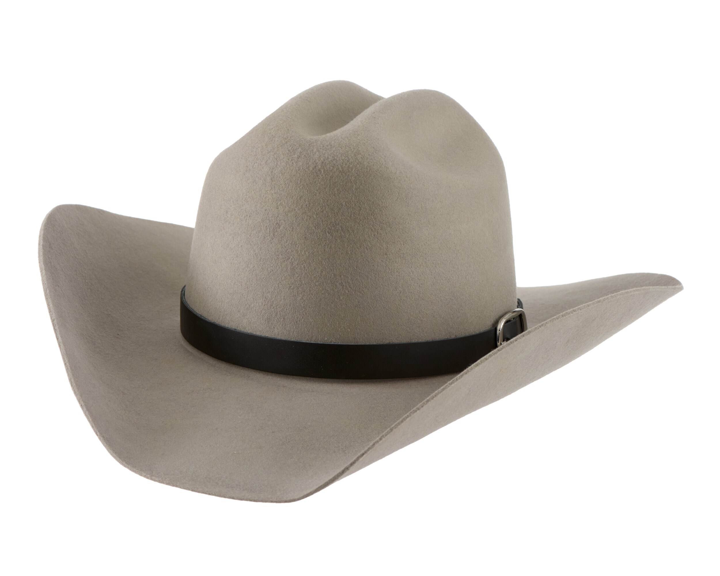 Roper Cowboy Hat Grey - 100% Wool Felt - Etsy