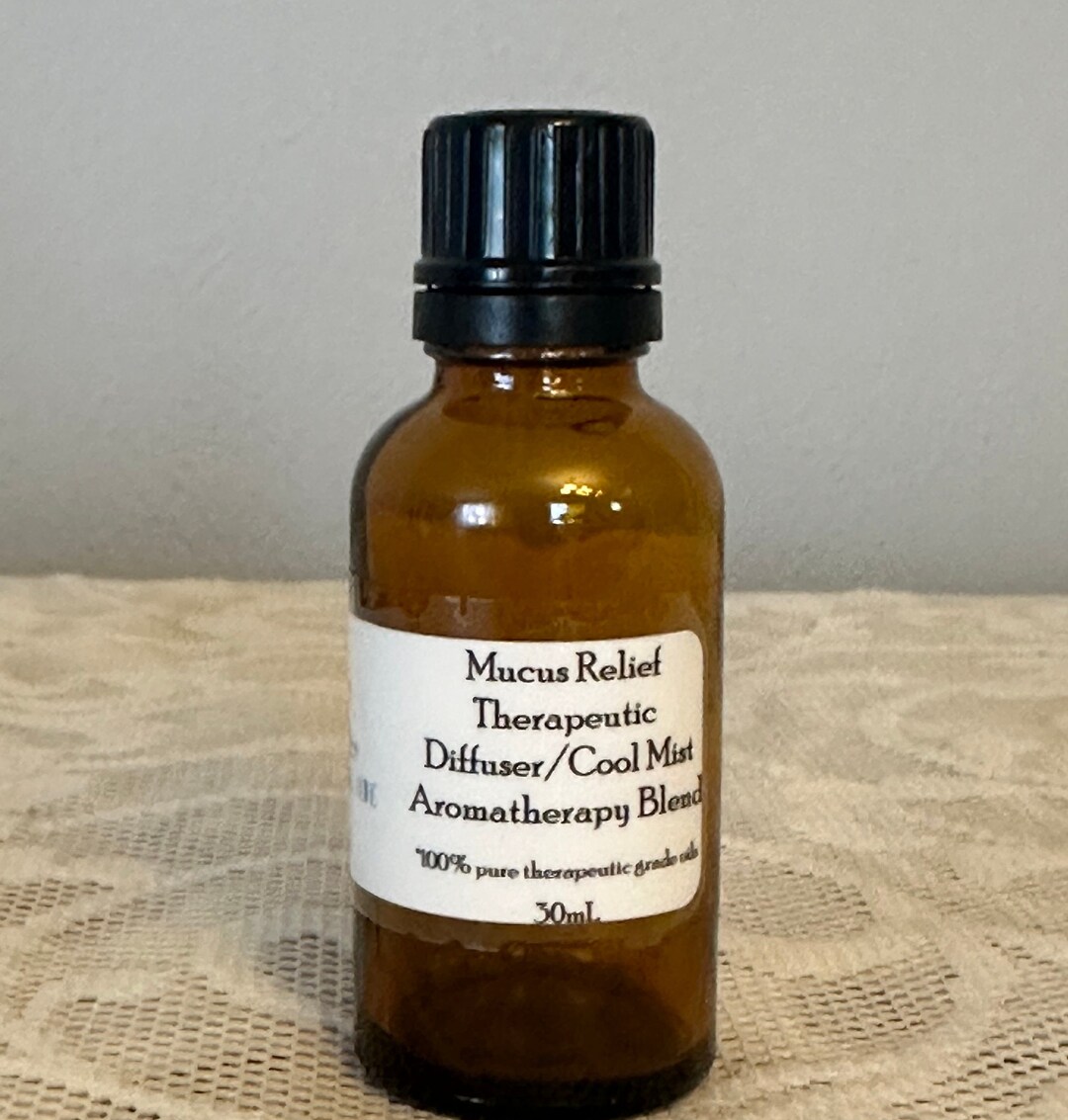 Mucus Relief Therapeutic Aroma Diffuser Oil Blends Etsy