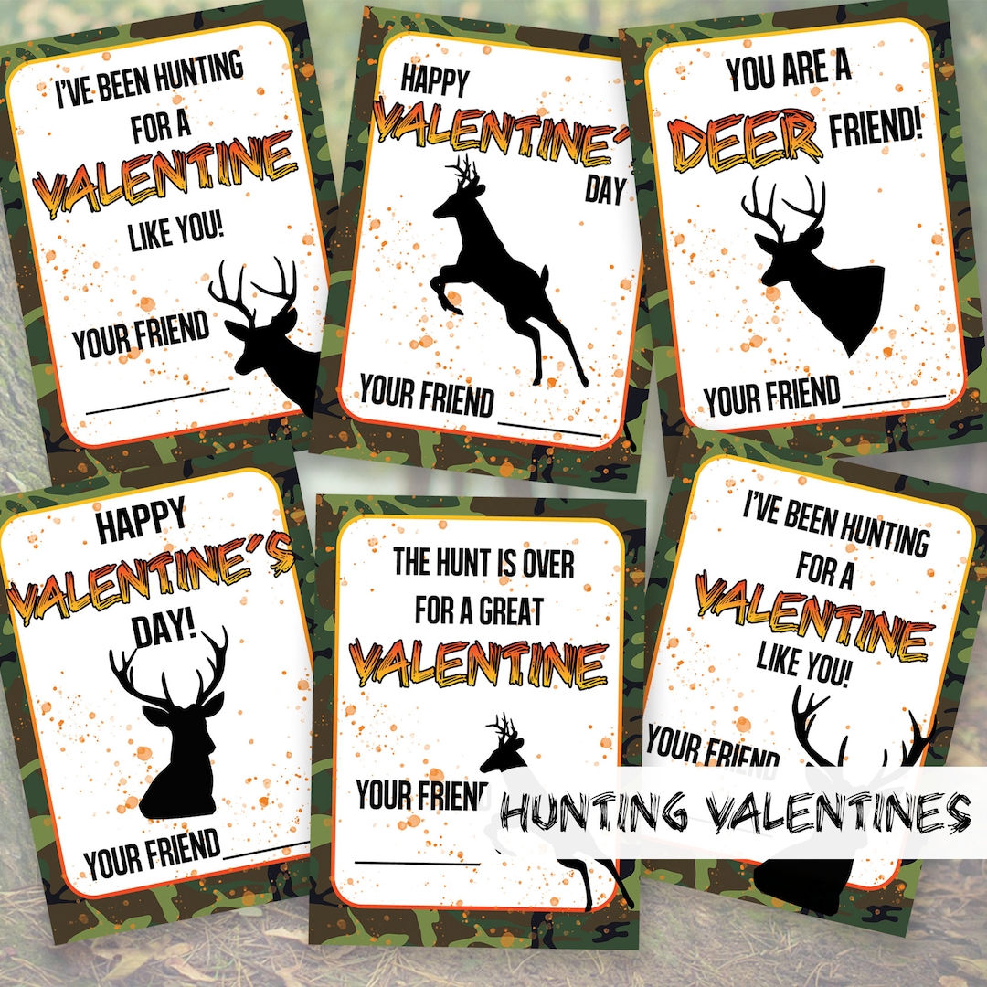 Hunting Valentines - Etsy