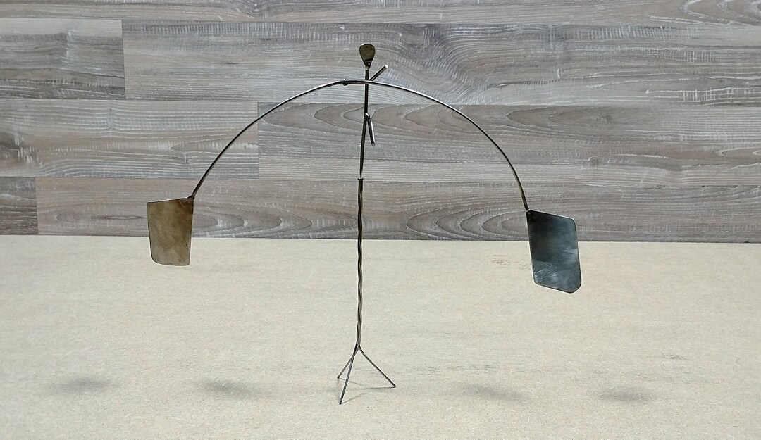 Stainless Steel Sculpture: the Gravity-defying Balancing Man. - Etsy