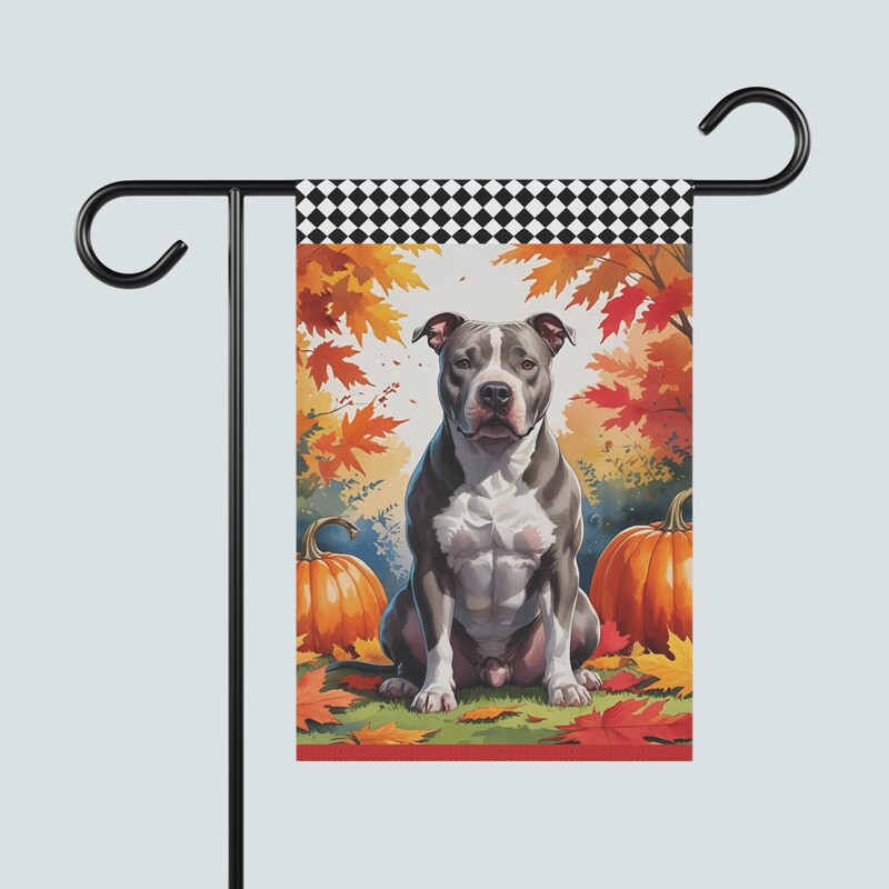 Pit Bull Garden Flag - Etsy