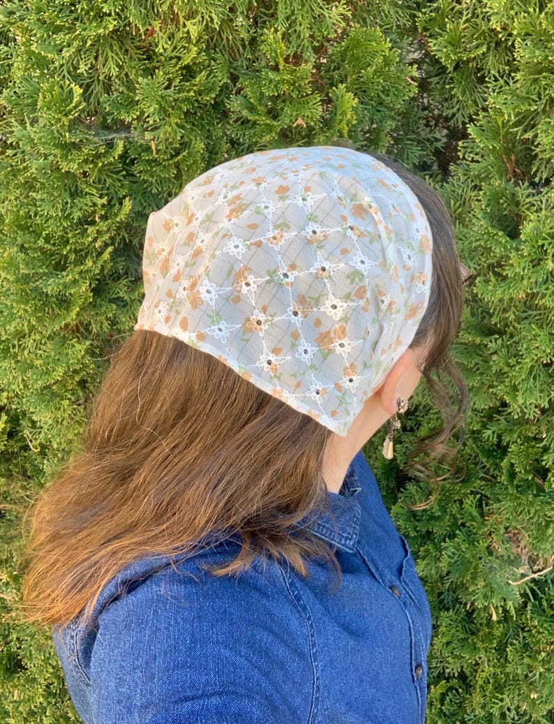 Lightweight Head Coverings With Slip Control Lining, Headband ...