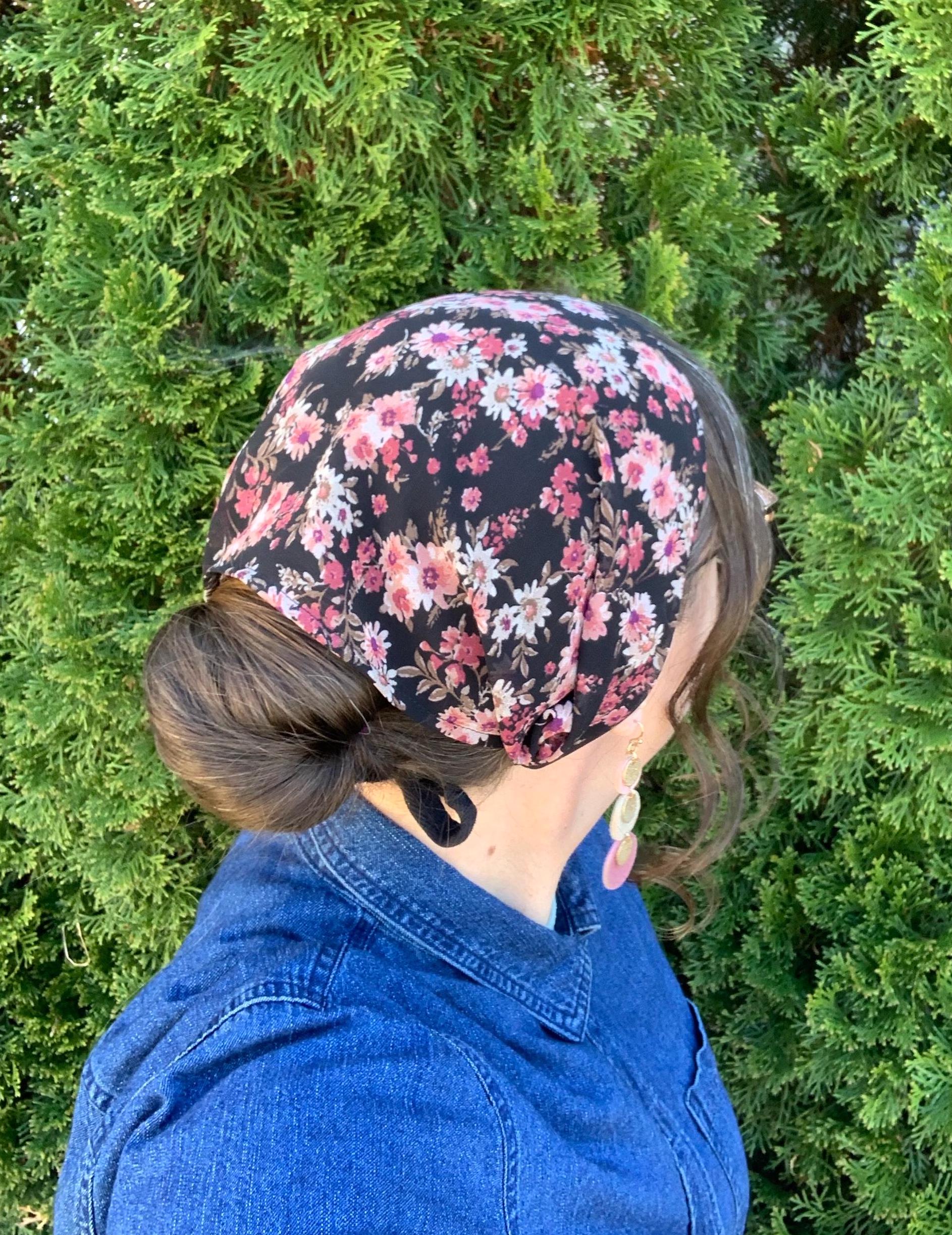 Lightweight Head Coverings With Slip Control Lining, Headband ...