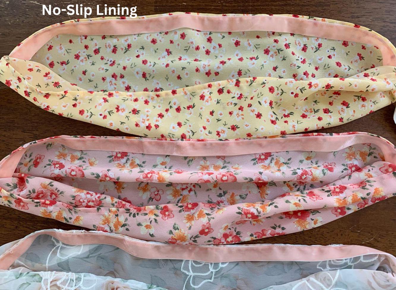 Lightweight Head Coverings With Slip Control Lining, Headband ...