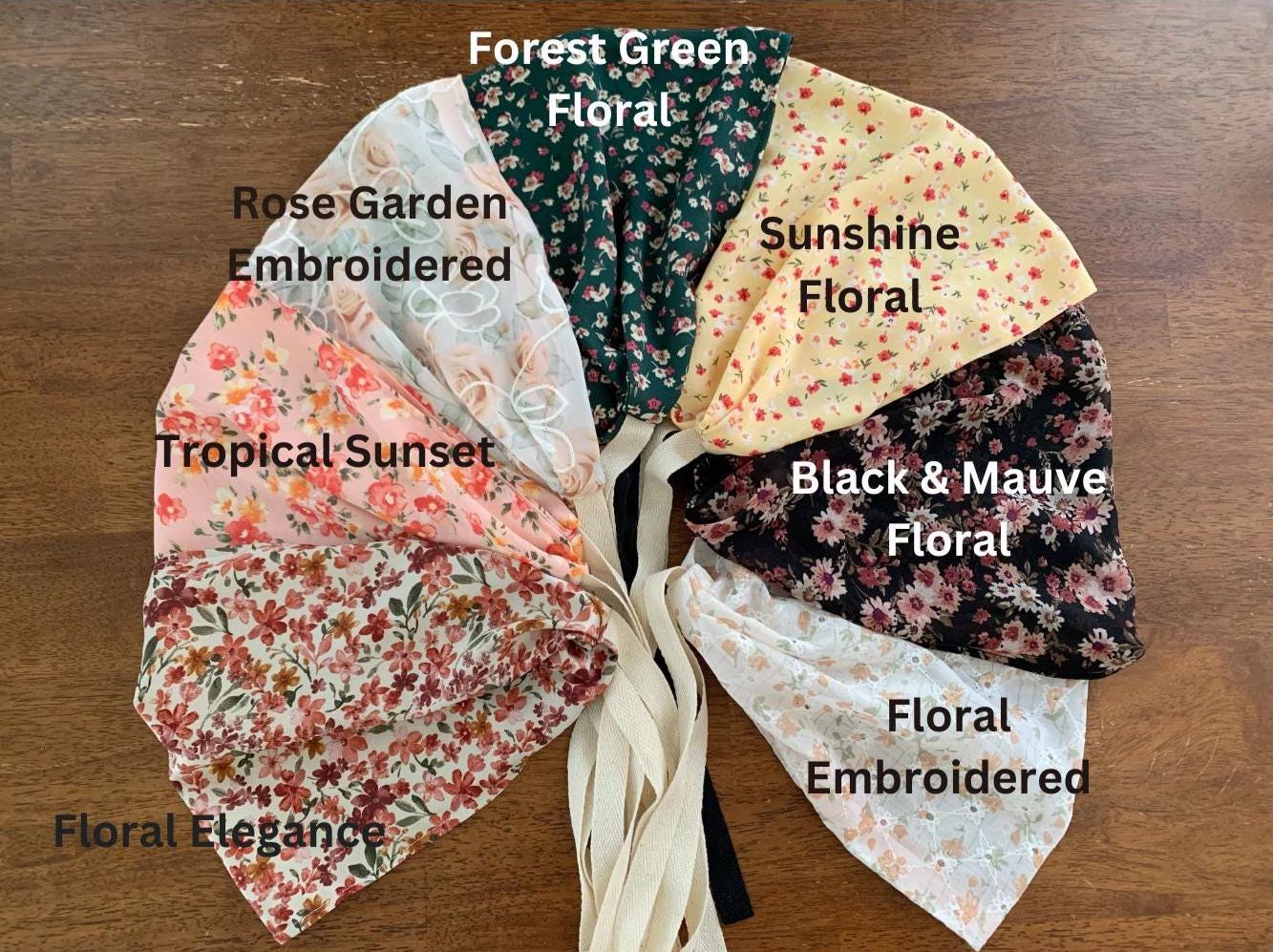 Lightweight Head Coverings With Slip Control Lining, Headband ...