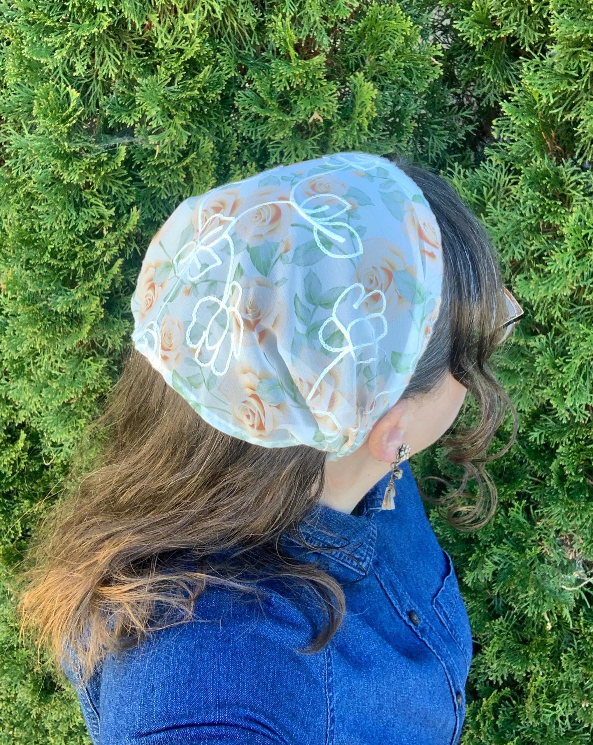 Lightweight Head Coverings With Slip Control Lining, Headband ...