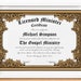Editable License to Preach Template, Printable Certificate of License ...