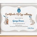 Easter Bunny Certificate Printable, Easter Bunny Certificate, Easter ...