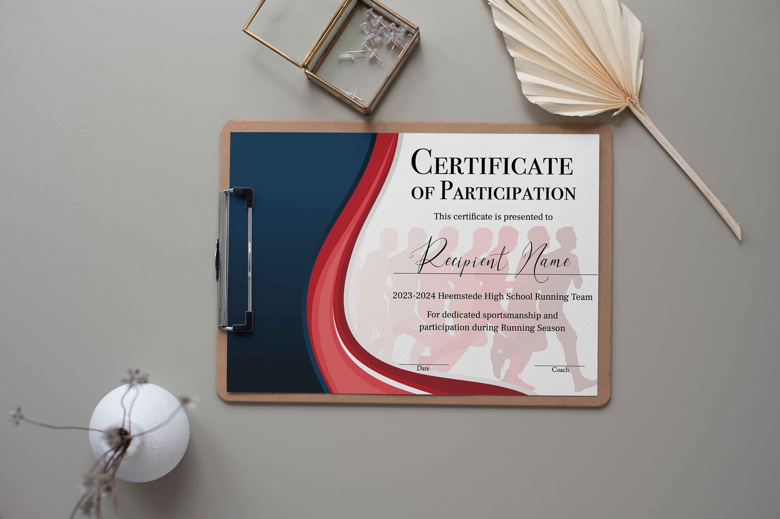 Editable Running Certificate Award Template, Sports Certificate ...