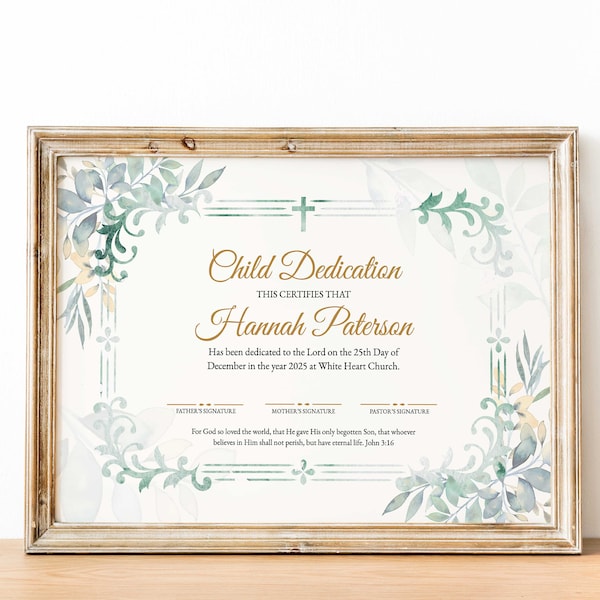 Church Dedication - Etsy