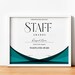 Best Staff Awards, Team Player Award Certificate, EDITABLE Best ...