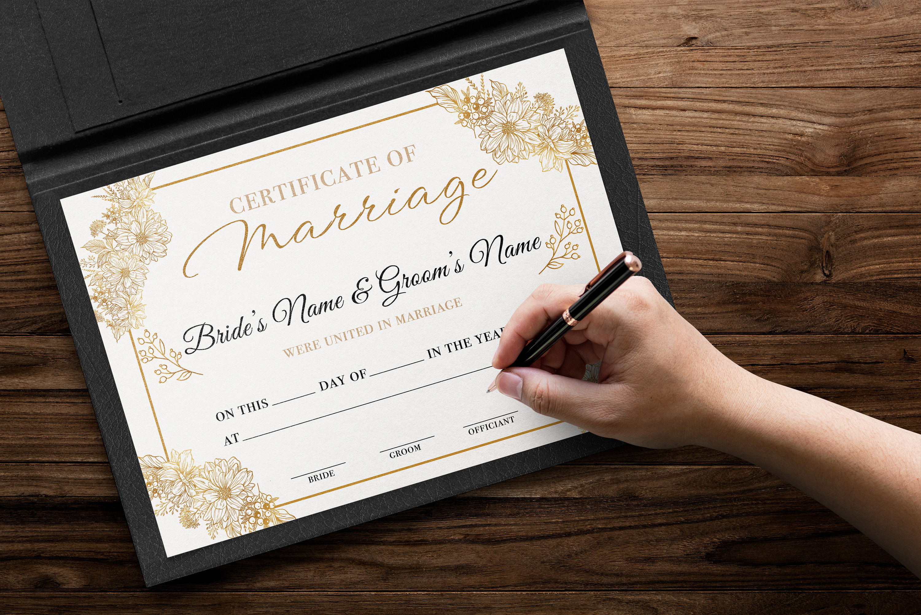 Certificado De Pureza De Boda Anillo De Compromiso En Oro Rosa Con