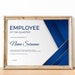 Editable Employee of the Quarter Certificate Template, Minimalist ...