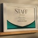 Best Staff Awards, Team Player Award Certificate, EDITABLE Best ...
