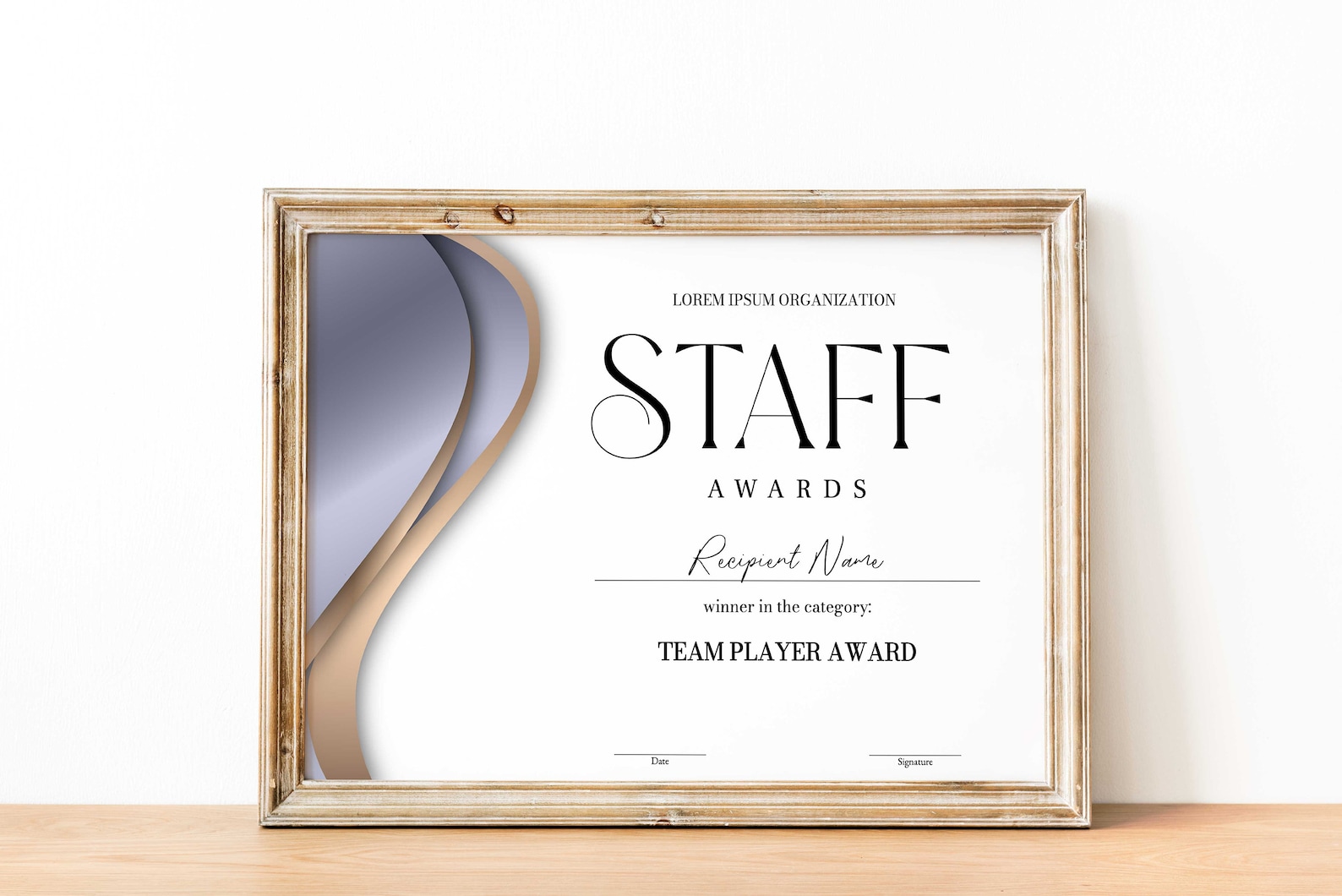 Best Staff Awards, Funniest Staff Member, Team Player Award EDITABLE ...