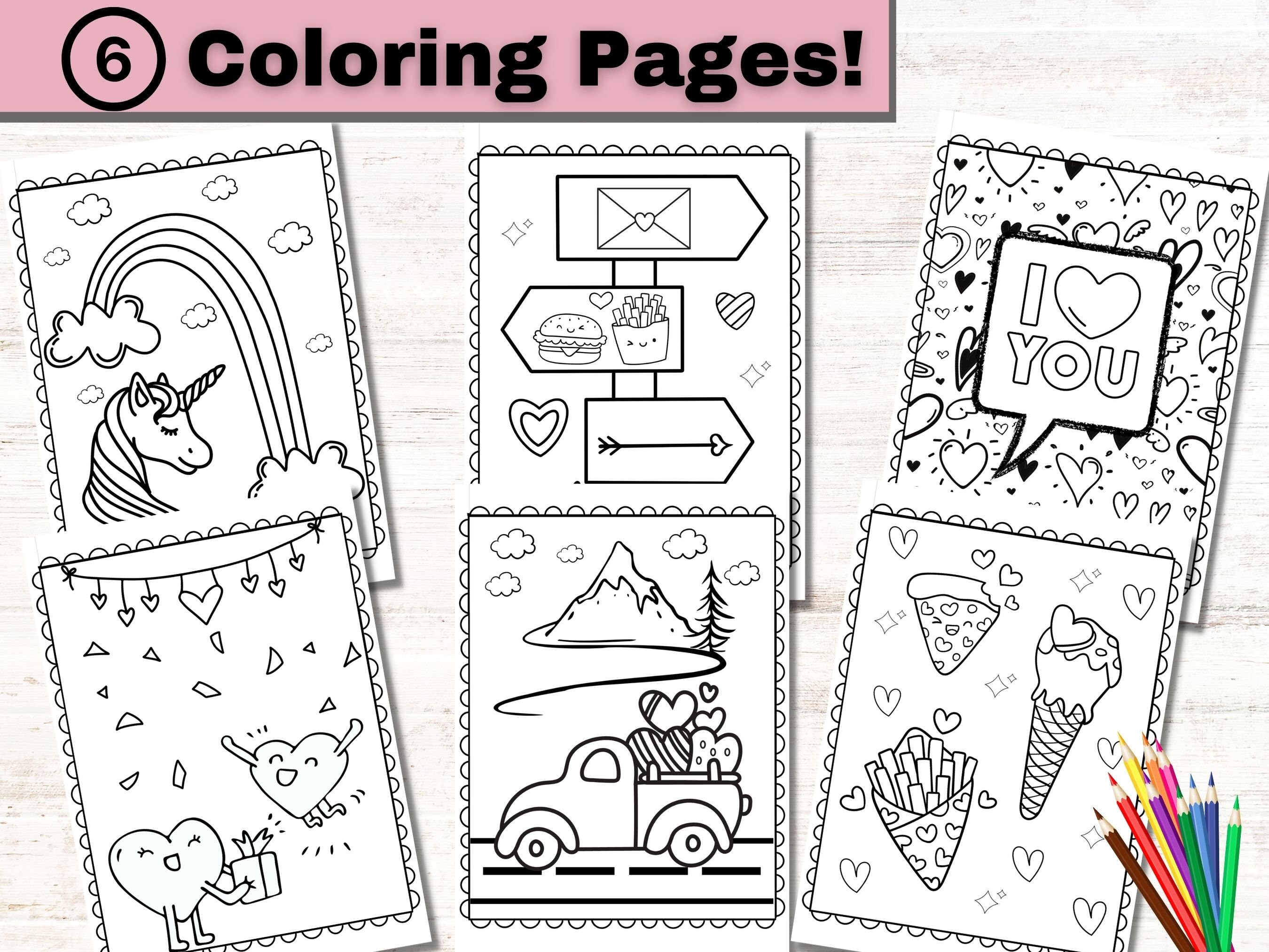 Printable Valentine's Day Kids Activities, Valentine Printable ...