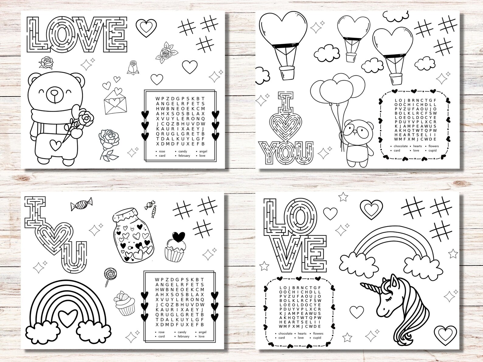 Printable Activity Pages, Valentines Crafts, Classroom Printables, Kids ...