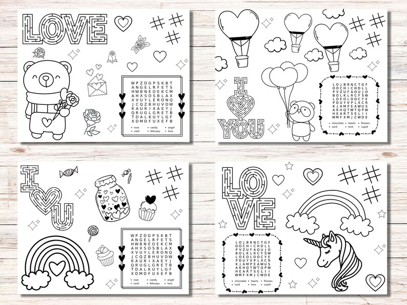 Printable Activity Pages, Valentines Crafts, Classroom Printables, Kids ...