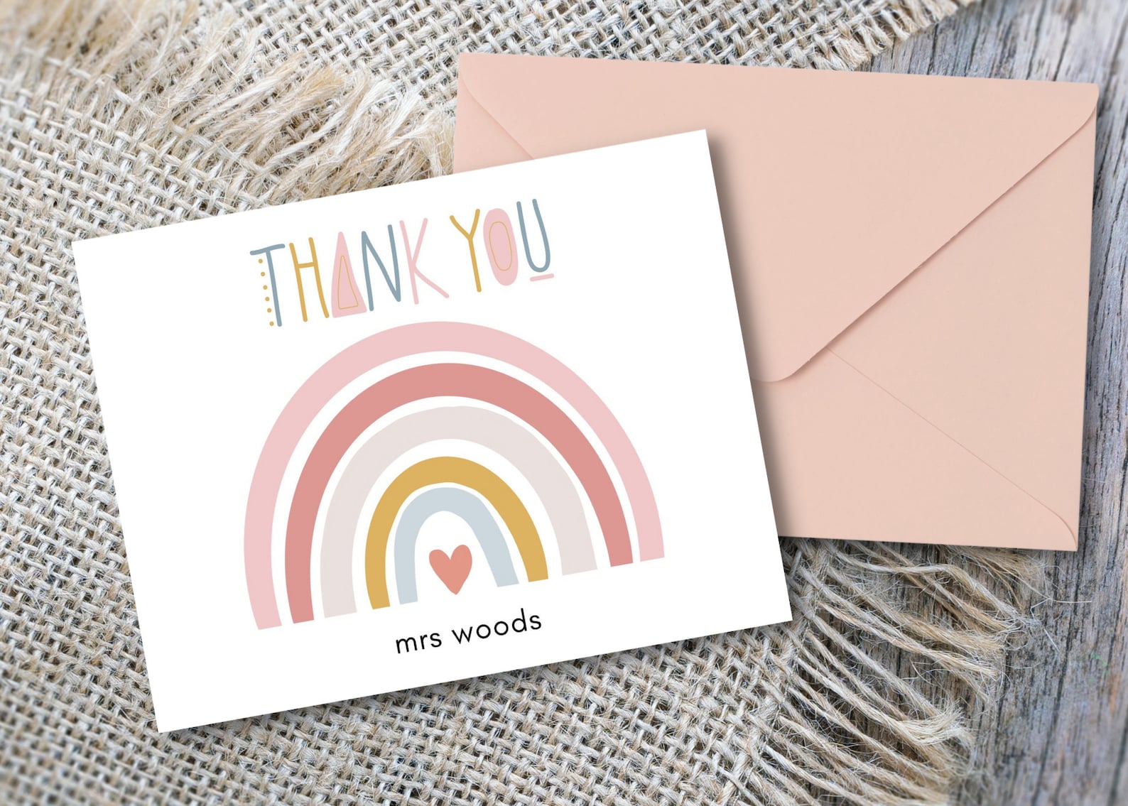 PRINTABLE Customizable Thank You Cards, Thank You Notes for Teachers ...