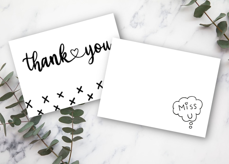 Simple Greeting Cards, PRINTABLE Cards, Assorted Greeting Cards ...