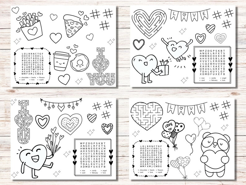 Printable Activity Pages, Valentines Crafts, Classroom Printables, Kids ...