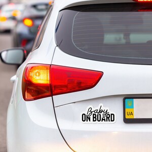 Cute Baby on Board Car Magnet, Baby Shower Gift - Etsy