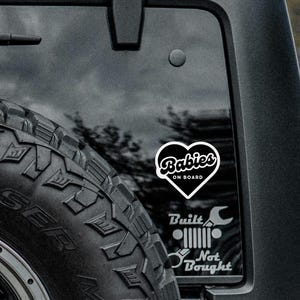 Baby on Board Bumper Magnet, Baby Shower Gift, Cute Car Accessories ...