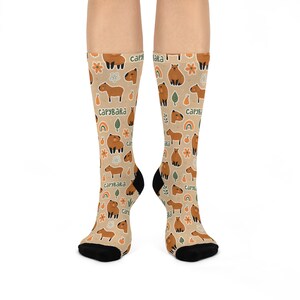 Capybara Socks Quirky Gift for Capybara Lovers - Etsy