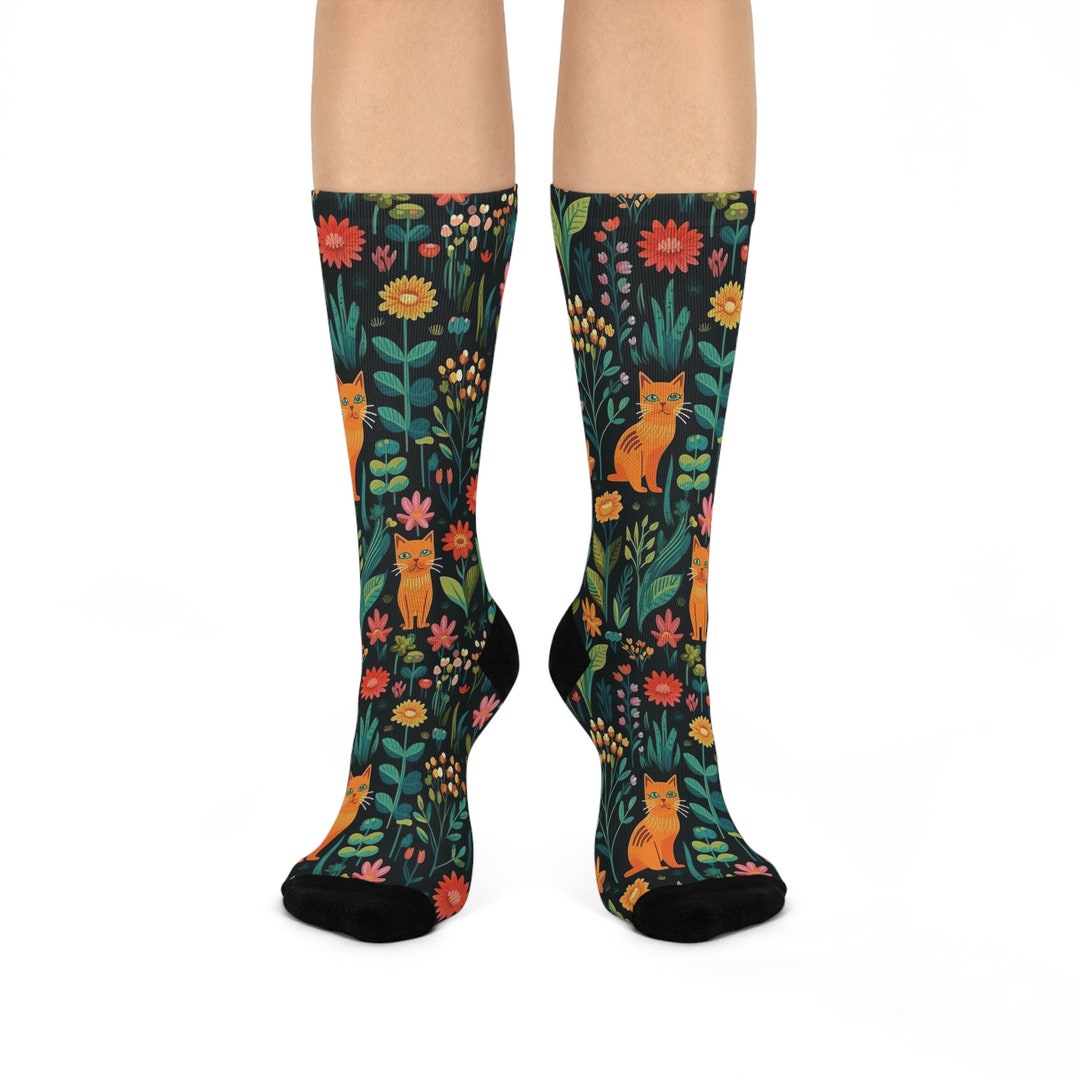 Cat Socks, Cat Lover Gift, Meow-velous Socks for Crazy Cat Ladies ...