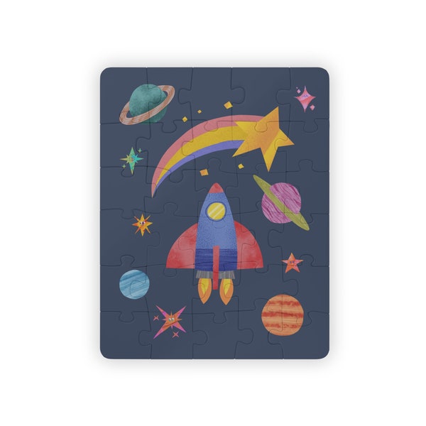 Rocket Ship Puzzle - Etsy