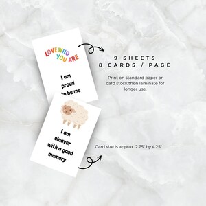 Affirmation Cards | Mindfulness | Affirmations | for Kids | Daily ...