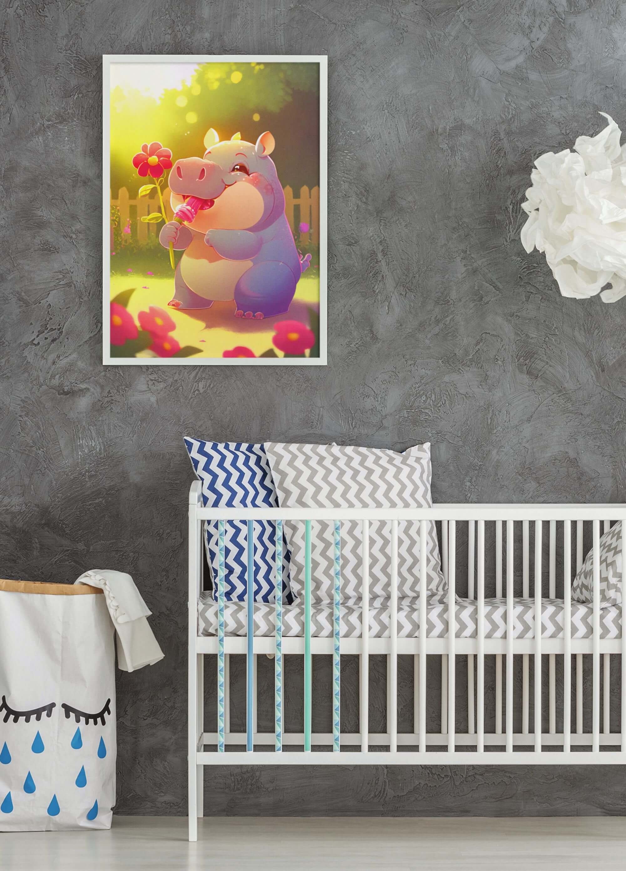 Baby Aquatic Marine Animal Bundle Set of 5 Wall Art Print Dolphin Otter ...