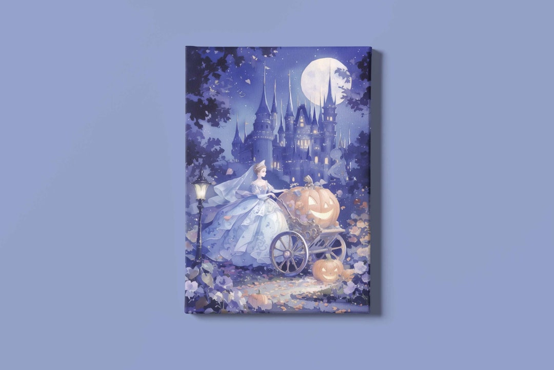 Cinderella Art Print | Princess Artwork | Fairy Tale Wall Art ...